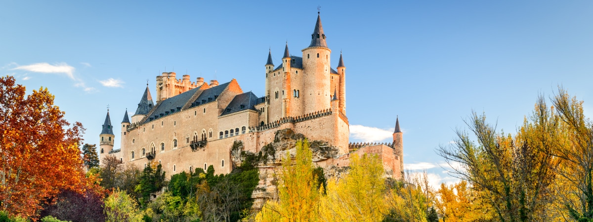 The Alcázar de Segovia, the fairy tale castle par excellence