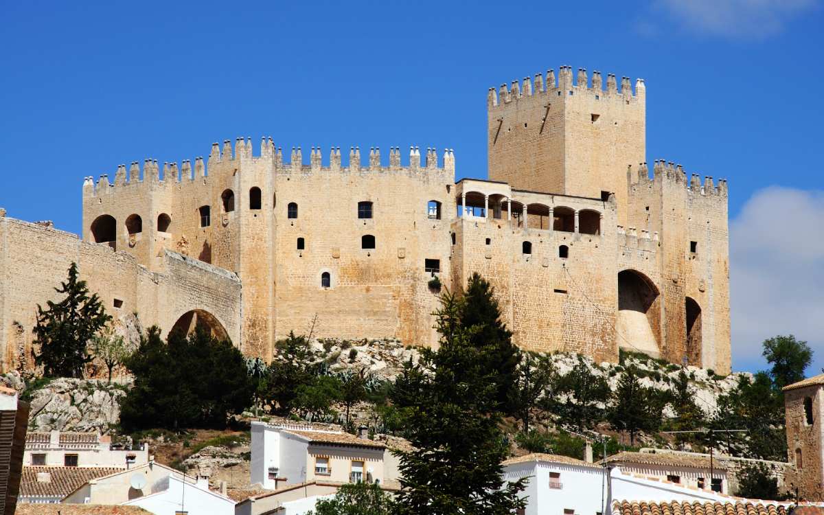 The Andalusian castle whose courtyard sits in New York