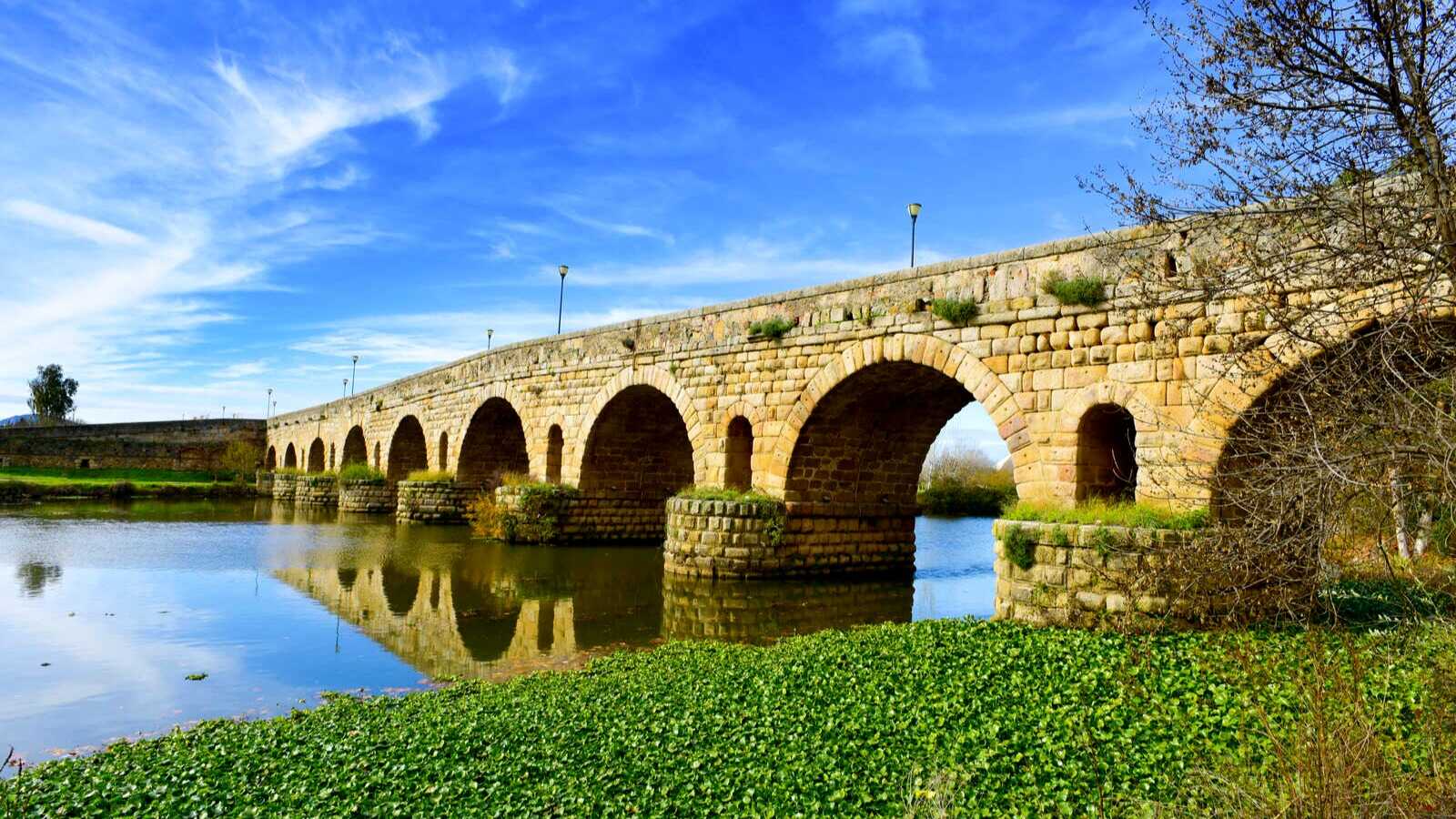 The world’s longest still-standing Roman bridge: nearly 800 metres long ...